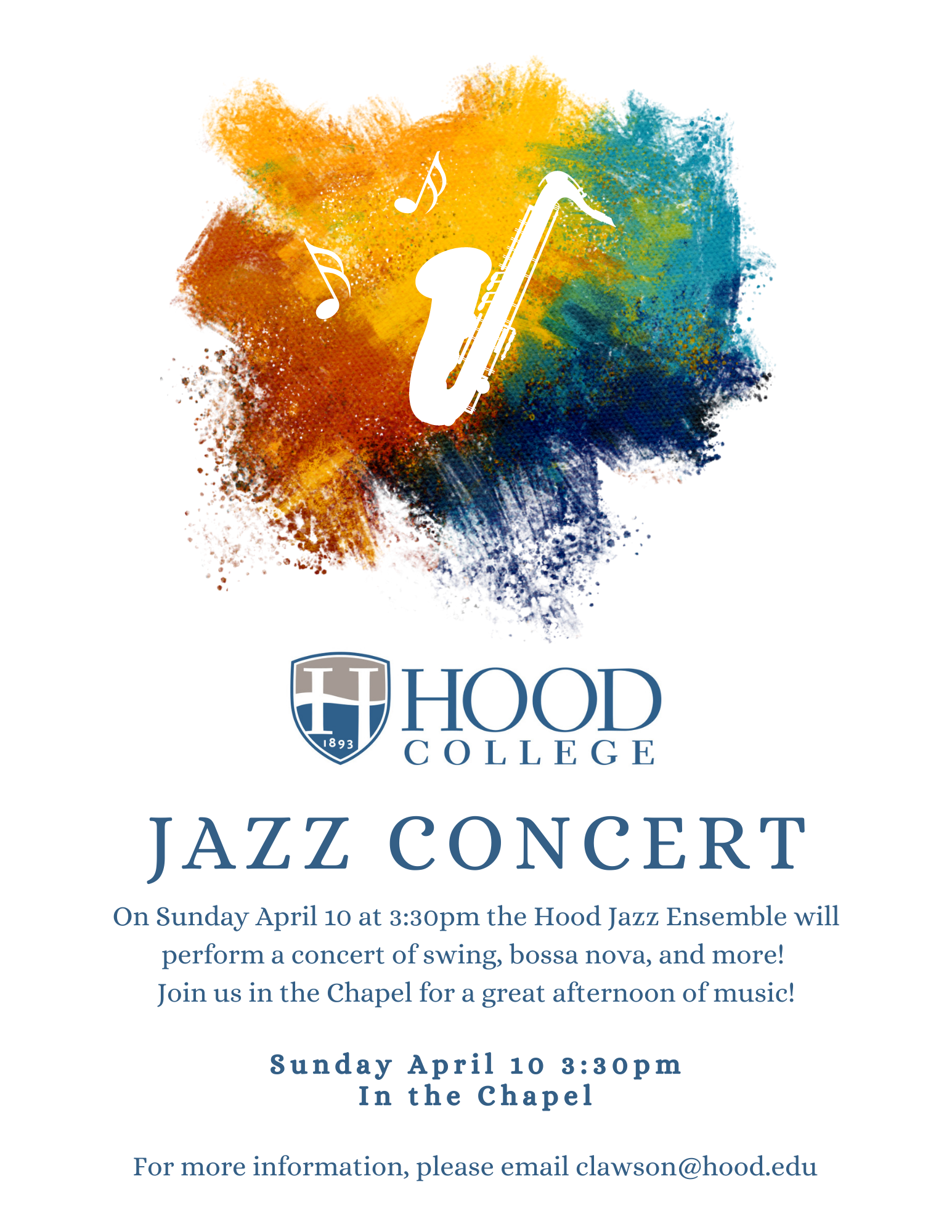 Hood College Jazz Ensemble Concert | Hood College